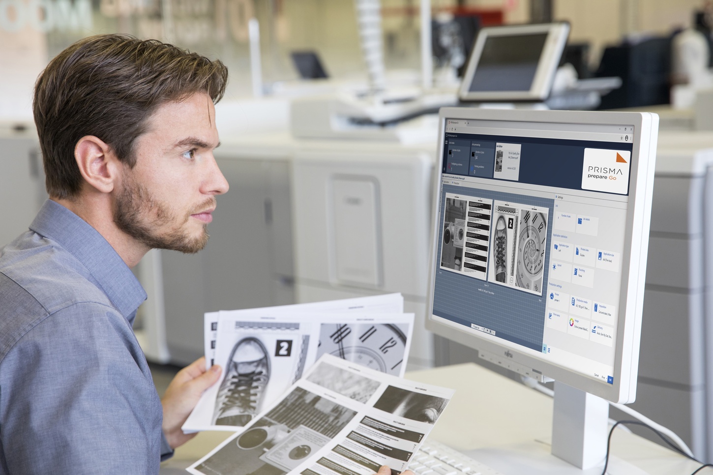 PRISMAprepare Go - aplikacija namijenjena manjim tiskarama - OGANJ